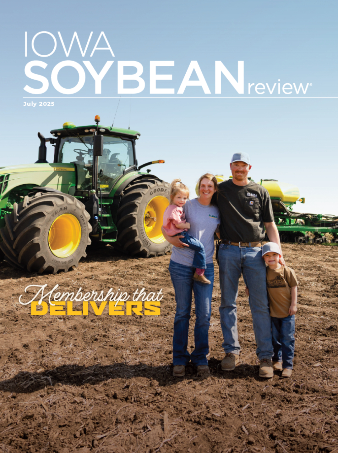 The July 2025 Edition of the Iowa Soybean Review Magazine